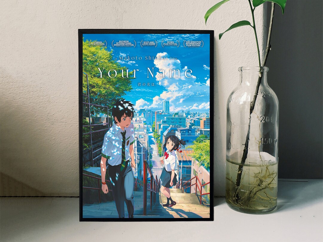 Your Name Movie Poster Film/room Decor Wall Art/poster Gift/canvas ...