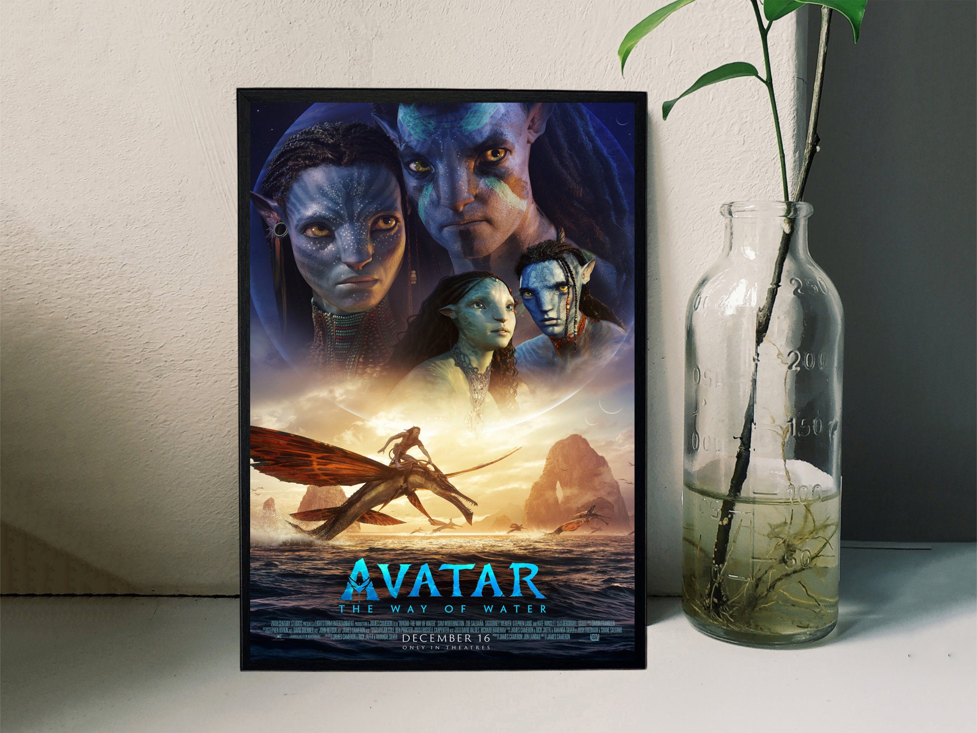 Avatar the Way of Water Movie Poster Film/room Decor Wall Art/poster ...