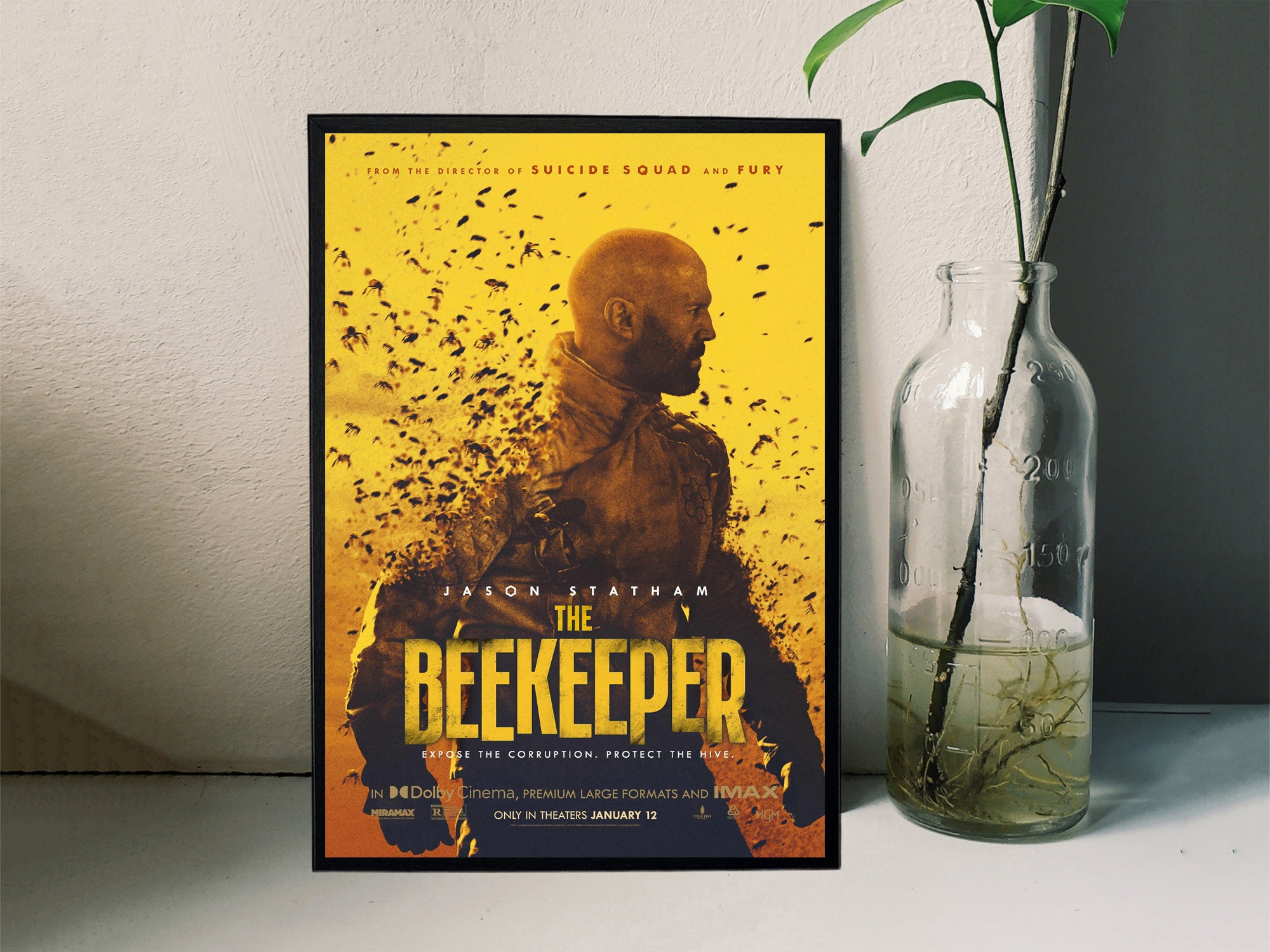 The Beekeeper Movie Poster, The Beekeeper 2024 Poster sold by Lesli ...