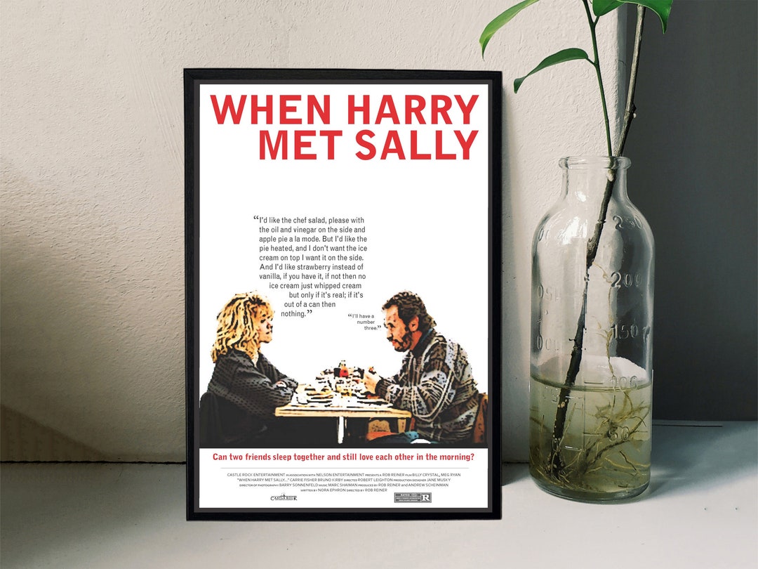 When Harry Met Sally Movie Poster Film/room Decor Wall Art/poster Gift ...