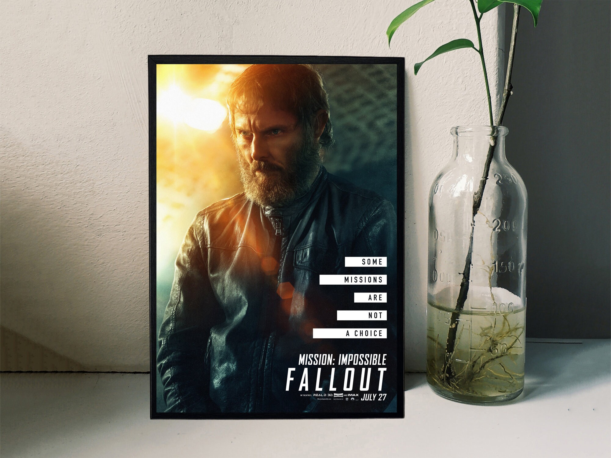 Mission Impossible Fallout Movie Poster Film/room Decor Wall - Etsy