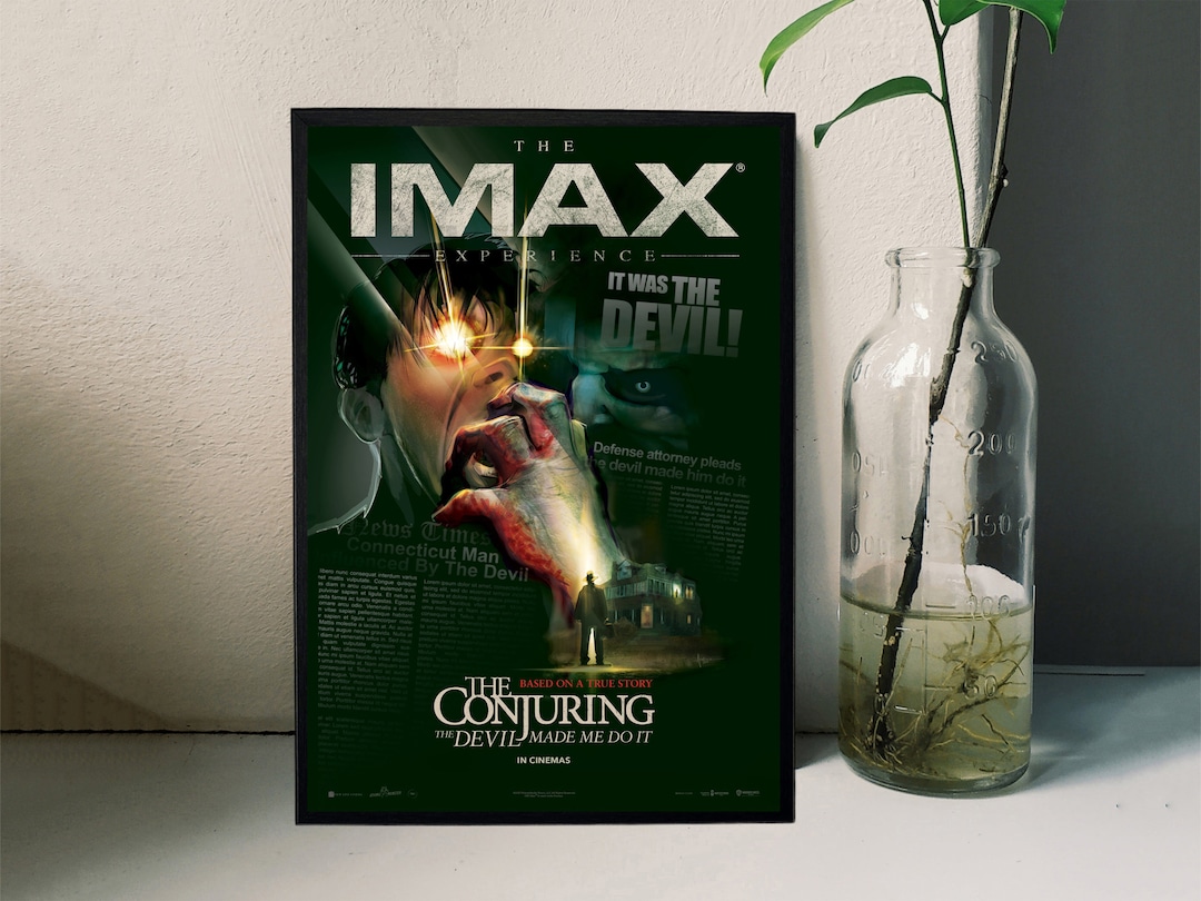 The Conjuring 3 Movie Poster Film/room Decor Wall Art/poster Gift ...