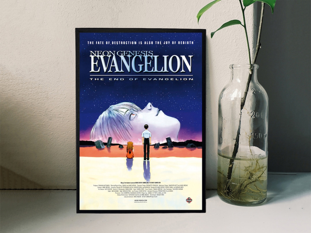 The End of Evangelion Movie Poster Film/room Decor Wall Art/poster Gift ...