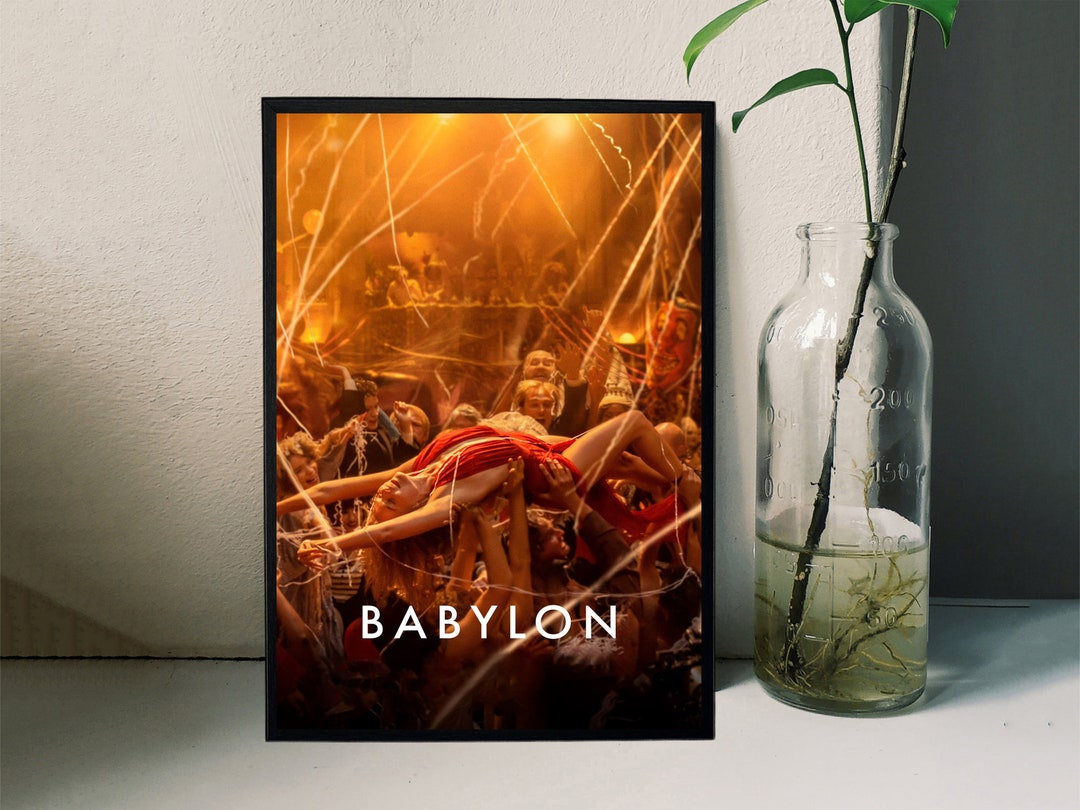 Babylon Movie Poster Film/room Decor Wall Art/poster Gift/canvas Prints - Etsy