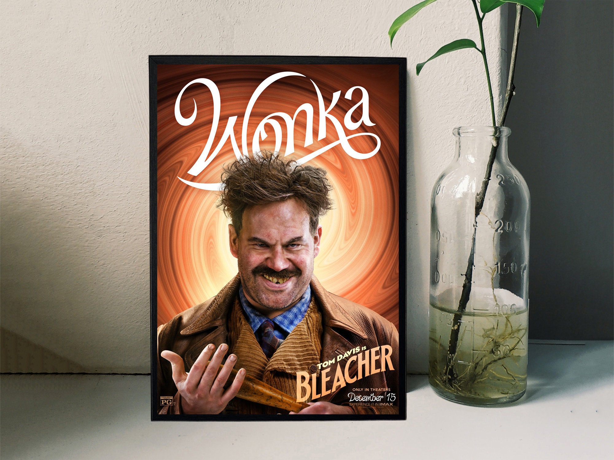 Wonka Movie Poster Film/room Decor Wall Art/poster Gift/canvas - Etsy