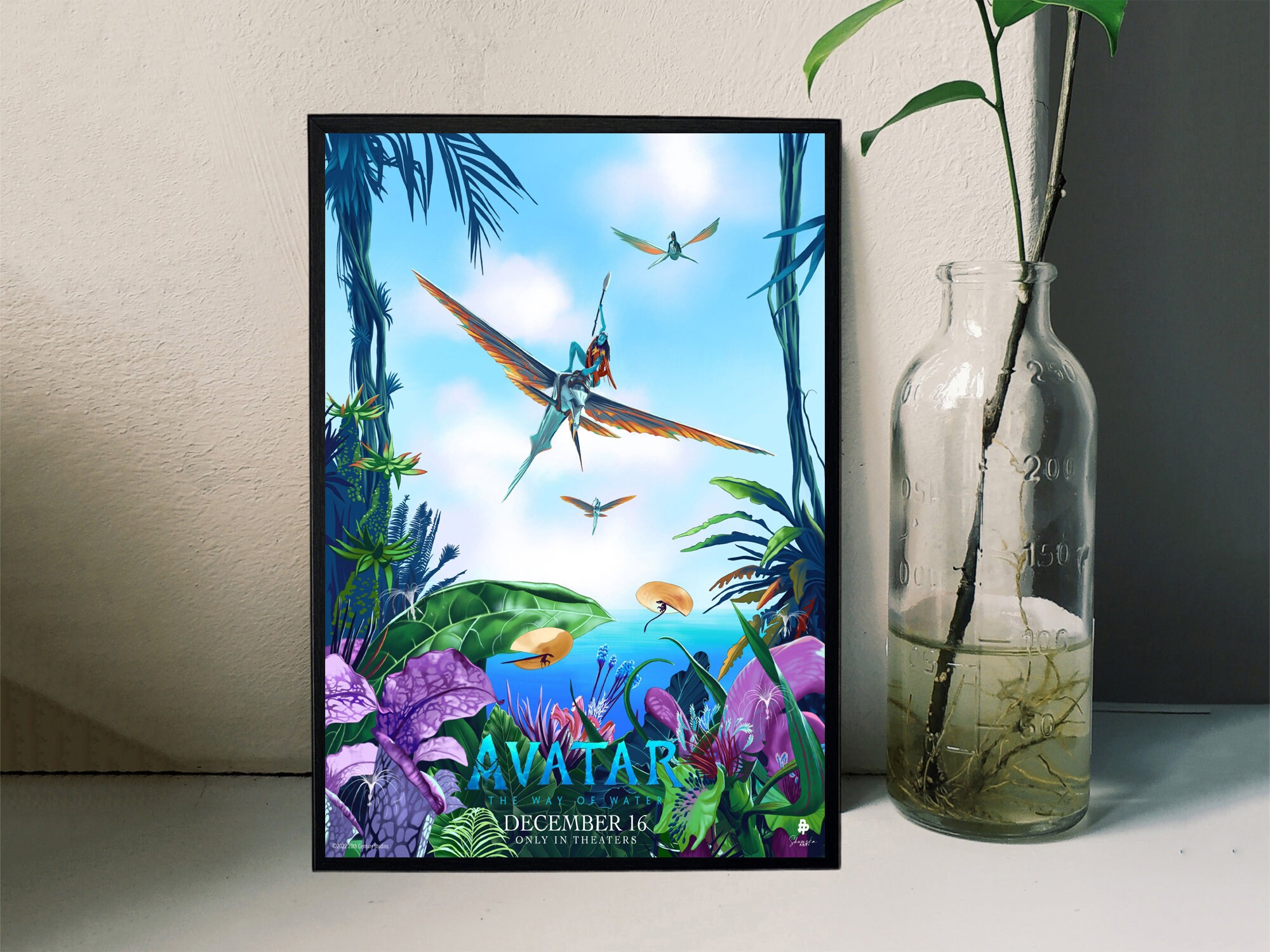 Avatar the Way of Water Movie Poster Film/room Decor Wall Art/poster ...