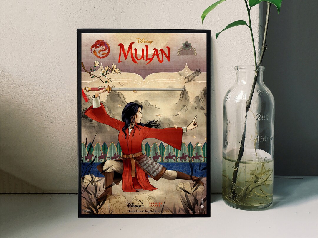 Mulan Movie Poster Film/room Decor Wall Art/poster Gift/canvas Prints ...