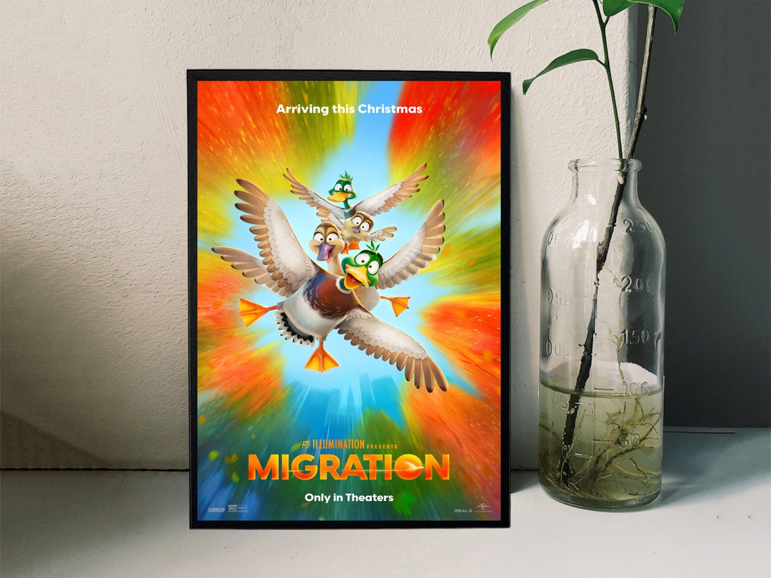 Migration Movie Poster Film/room Decor Wall Art/poster Gift/canvas ...