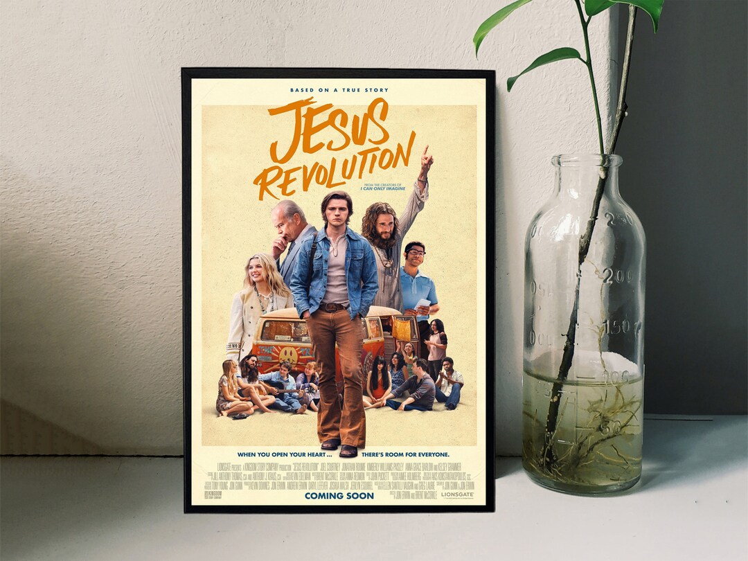 Jesus Revolution Movie Poster Film/room Decor Wall Art/poster Gift ...
