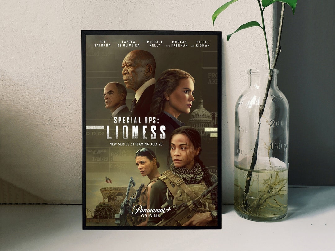 Special Ops Lioness Movie Poster Film/room Decor Wall Art/poster Gift ...