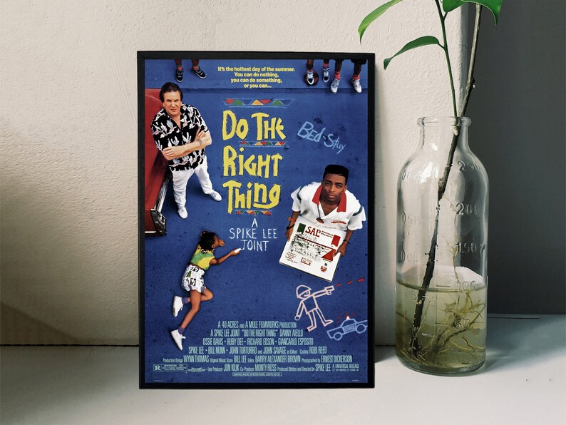 Do the Right Thing Movie Poster Film/room Decor Wall Art/poster Gift ...