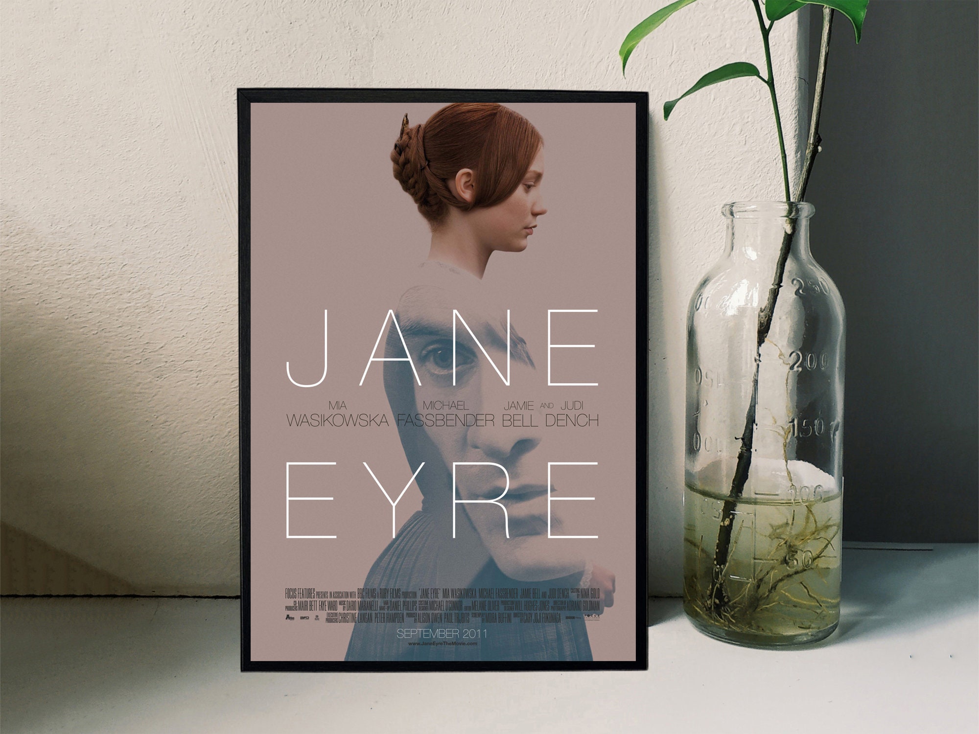 Jane Eyre Movie Poster Film/room Decor Wall Art/poster Gift/canvas ...