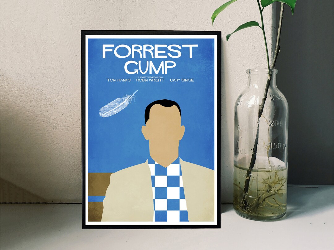Forrest Gump Movie Poster Film/room Decor Wall Art/poster Gift/canvas ...