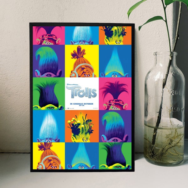 Trolls Poster - Etsy