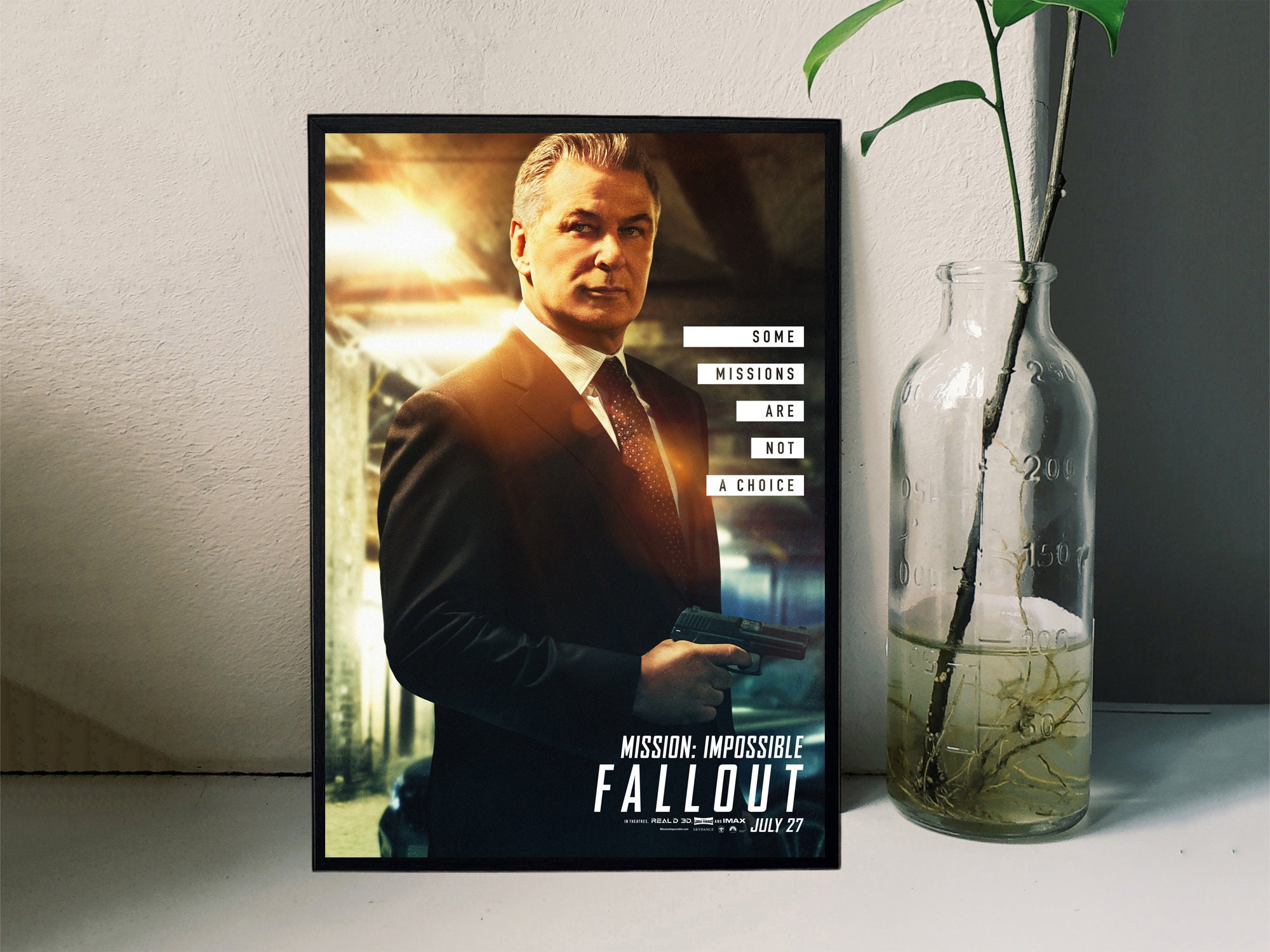 Mission Impossible Fallout Movie Poster Film/room Decor Wall - Etsy