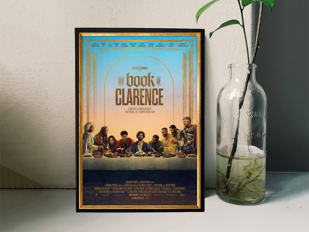 The Book of Clarence Movie Poster Film/room Decor Wall Art/poster Gift ...