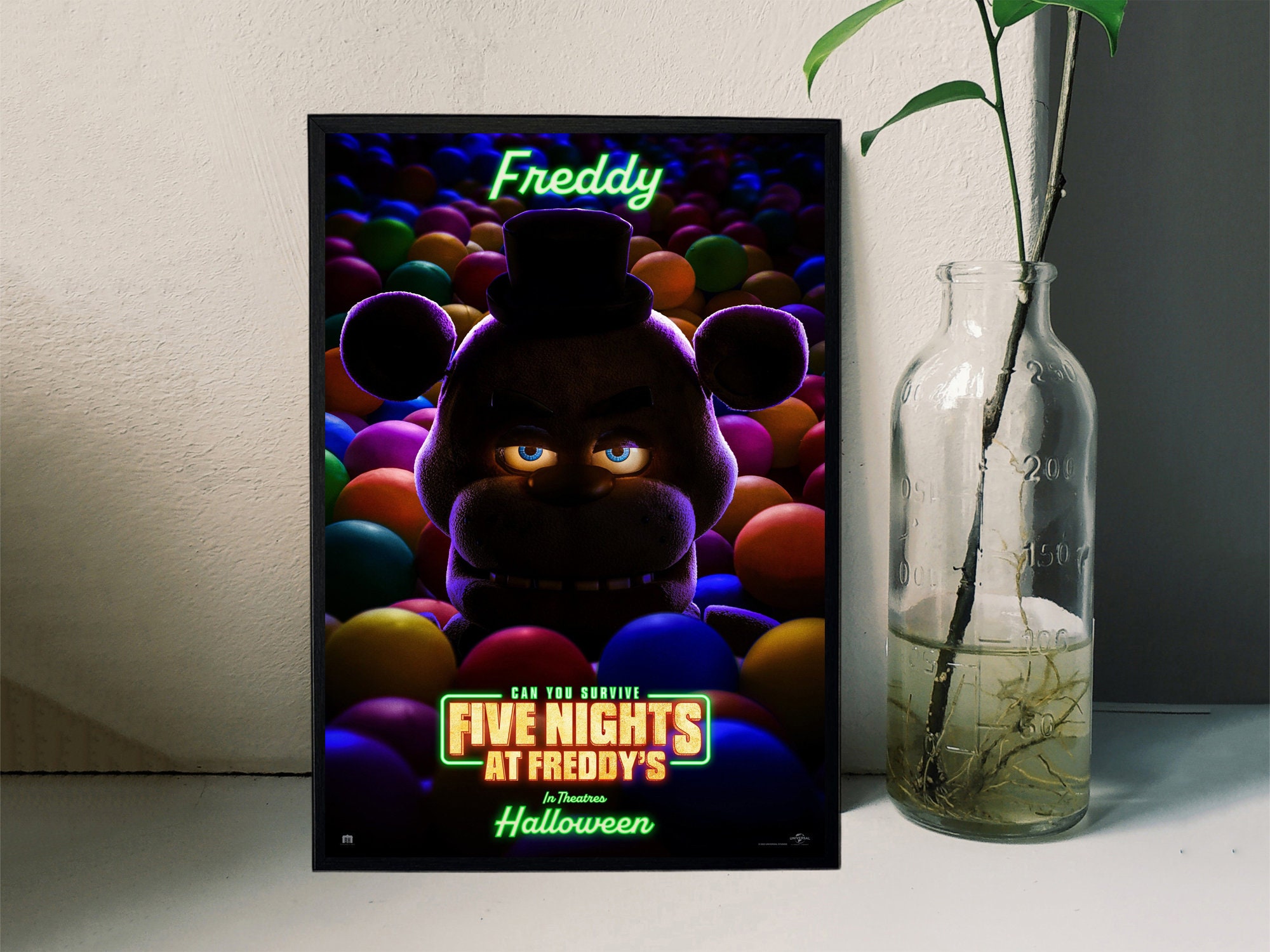 Five Nights at Freddys Movie Poster Film/room Decor Wall Art/poster ...