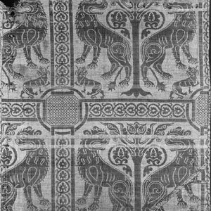 5 Meters 100% Natural Silk Medieval Vestment Fabric Damask Brocade 13 ...