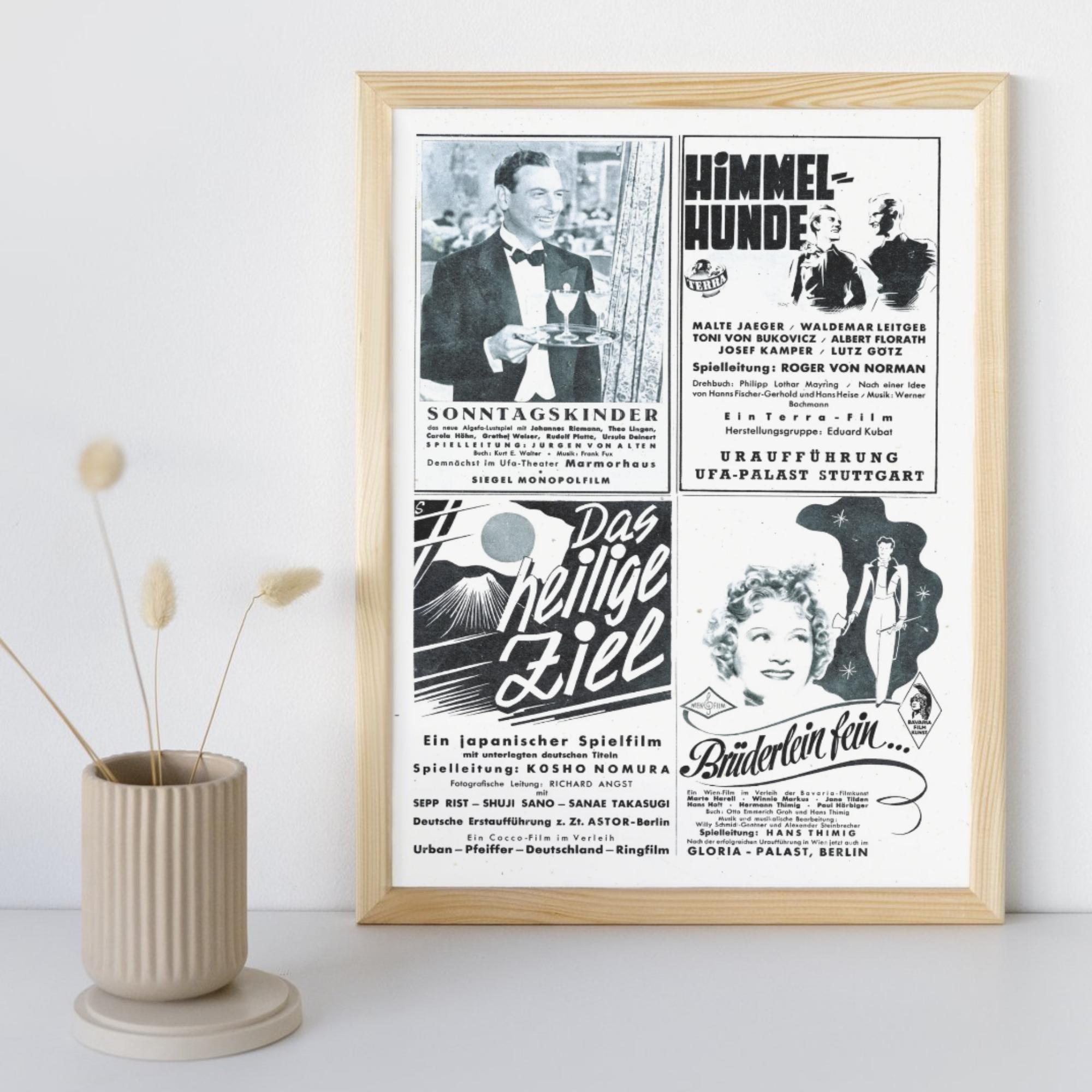 Vintage Magazine Advertisements Pages, Vintage Wall Art, Early 20th ...