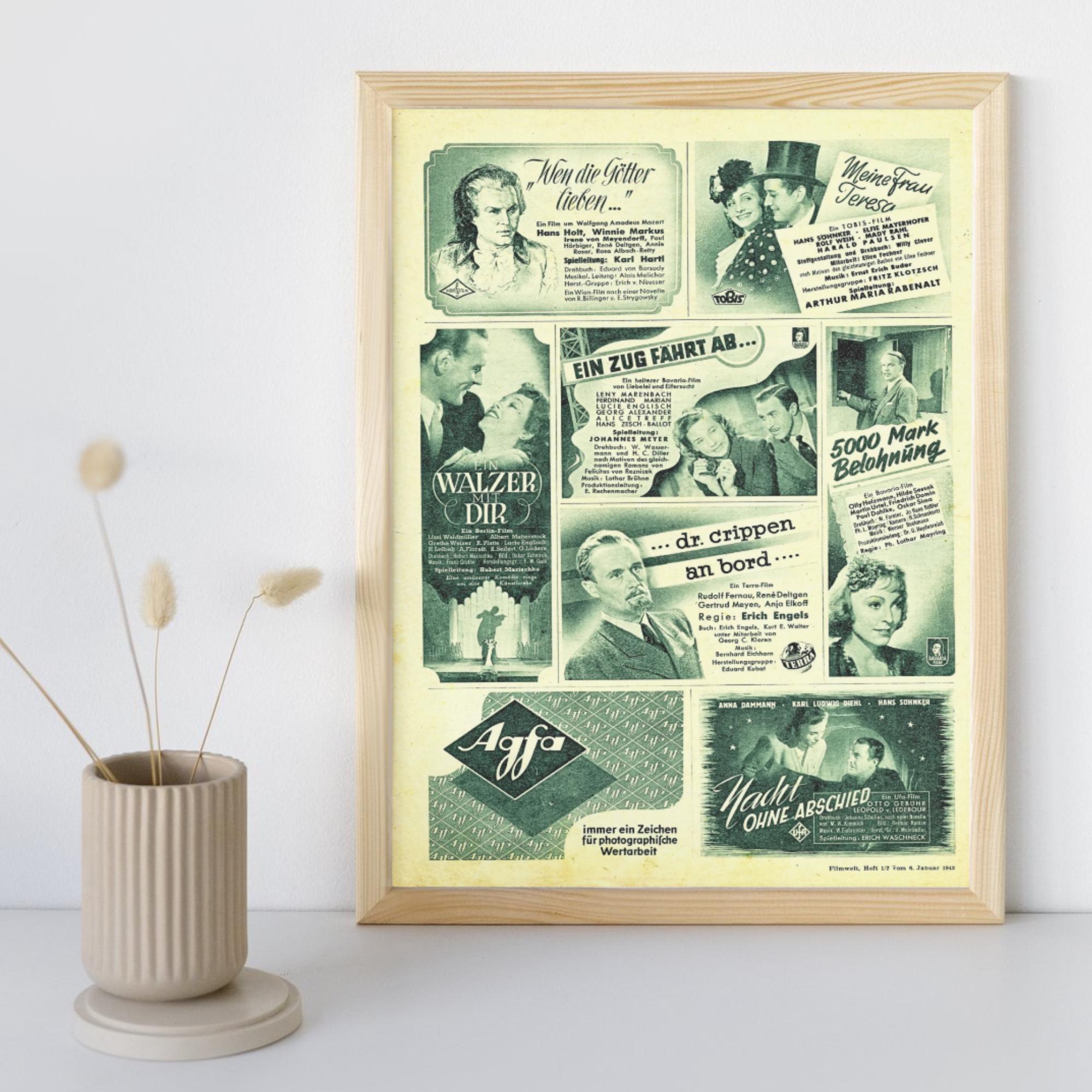 Vintage Magazine Advertisements Pages, Vintage Wall Art, Early 20th ...