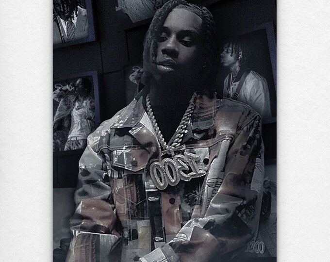 Polo G Hall of Fame Poster and Wrapped Canvas - Etsy