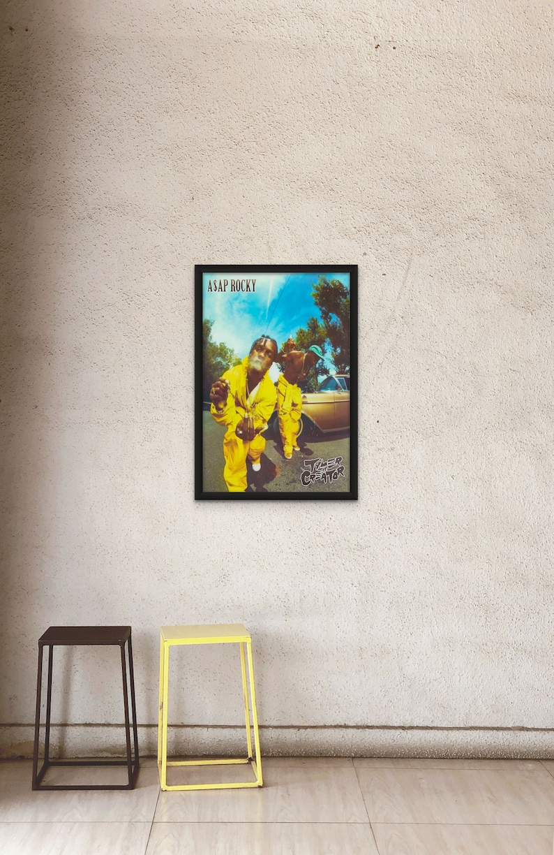 Tyler, the Creator & ASAP Rocky Poster and Wrapped Canvas - Etsy