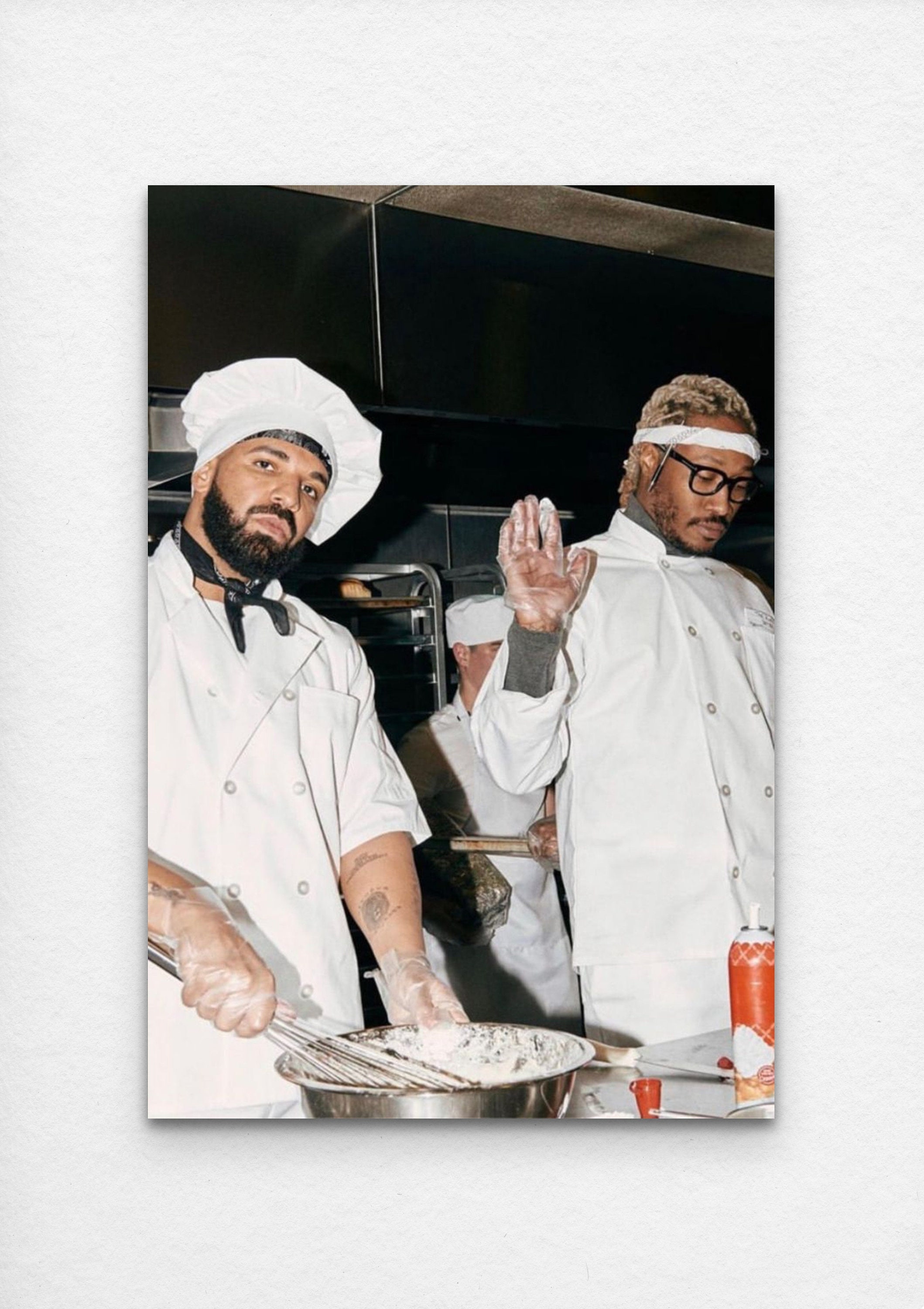 Drake and Future Life is Good Poster and Wrapped Canvas - Etsy