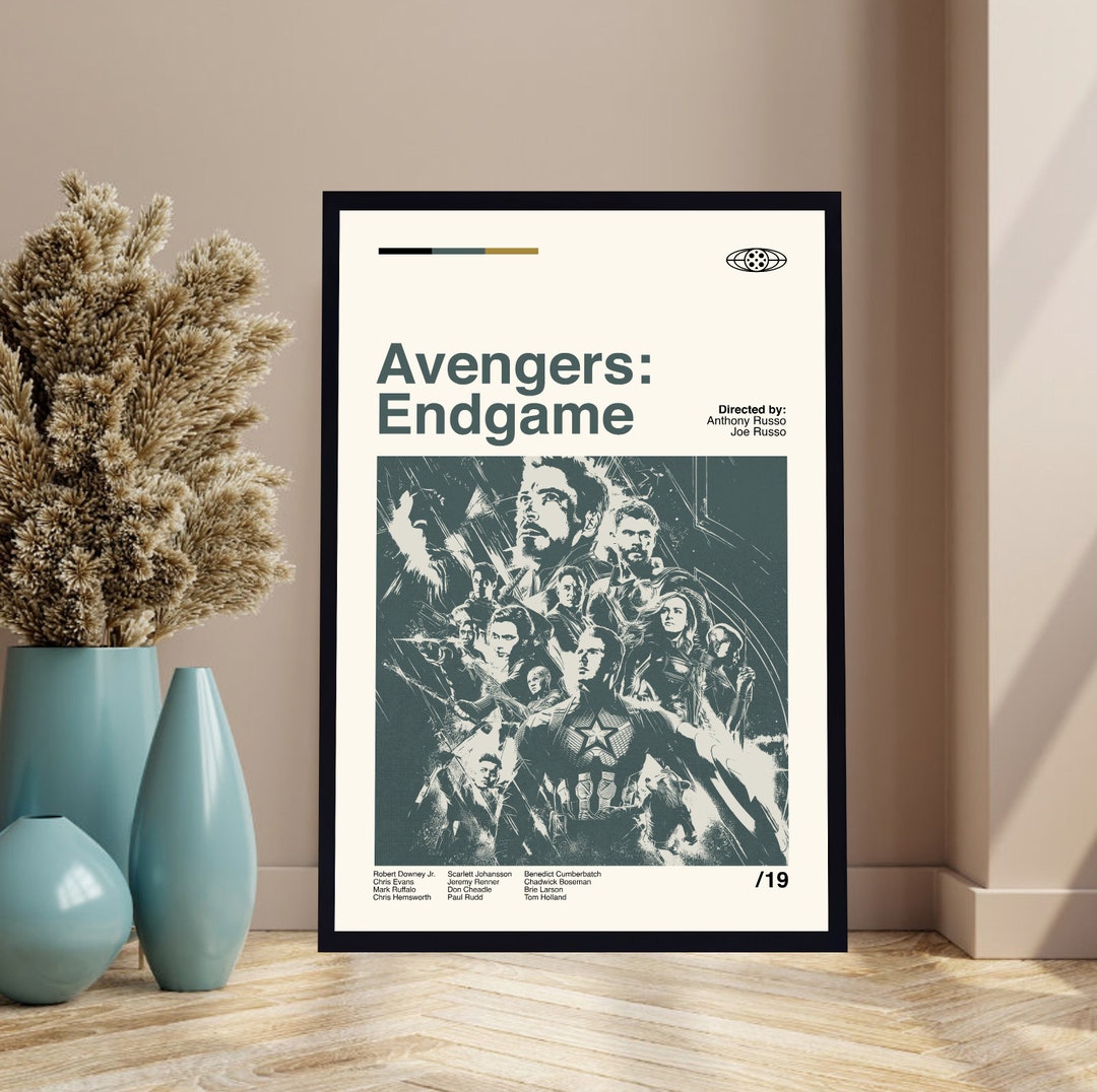 Avengers Endgame Poster Avengers Endgame Movie Joe Russo - Etsy