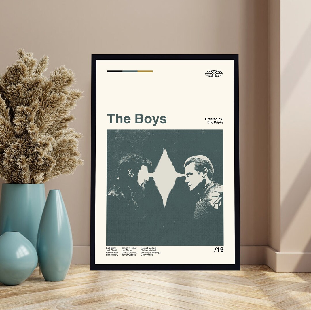 The Boys Poster the Boys Movie Poster Modern Poster - Etsy