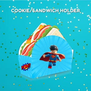 Superhero Roblox Party Favors Roblox Party Decoration Roblox Party ...
