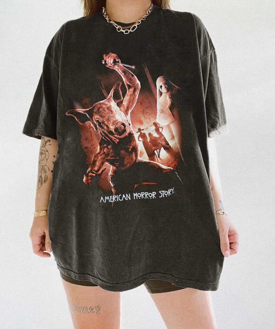 American Horror Story Shirt Horror Character Shirt Halloween - Etsy