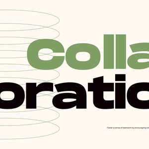 Collaborative Mindset Poster White Inspirational Workspace Wall Art ...