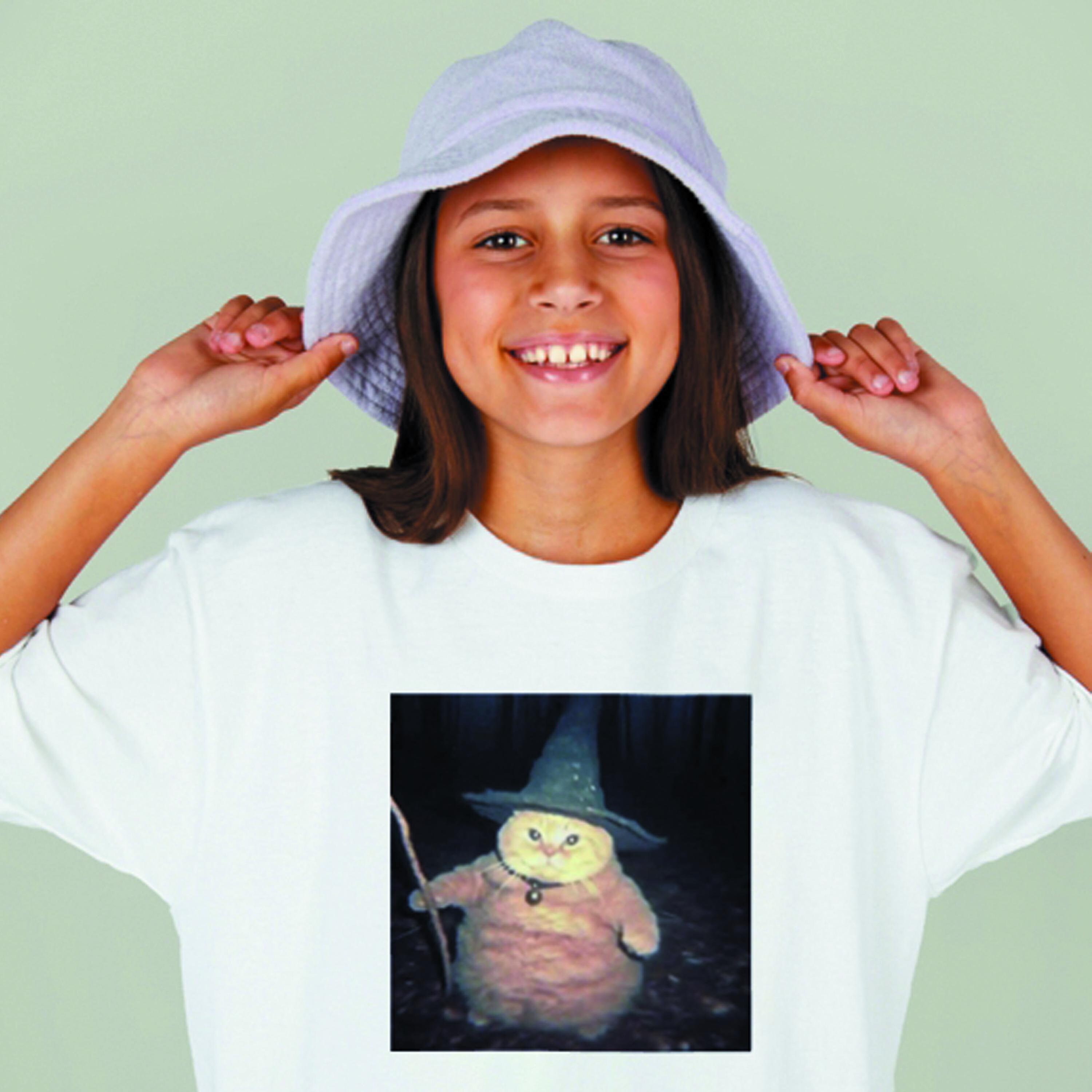 Cheeseball the Wizard Cat Kids Shirt, Halloween Kids T-shirt, Cat Kids ...