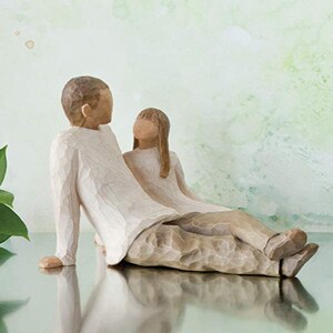 Willow Tree Father and Daughter, Sculpted Hand-painted Figure - Etsy