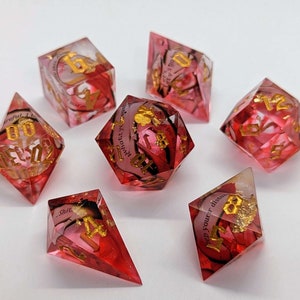 PREORDER - Astarion || Full Set of Handmade Resin Dice for TTRPG, D&D ...