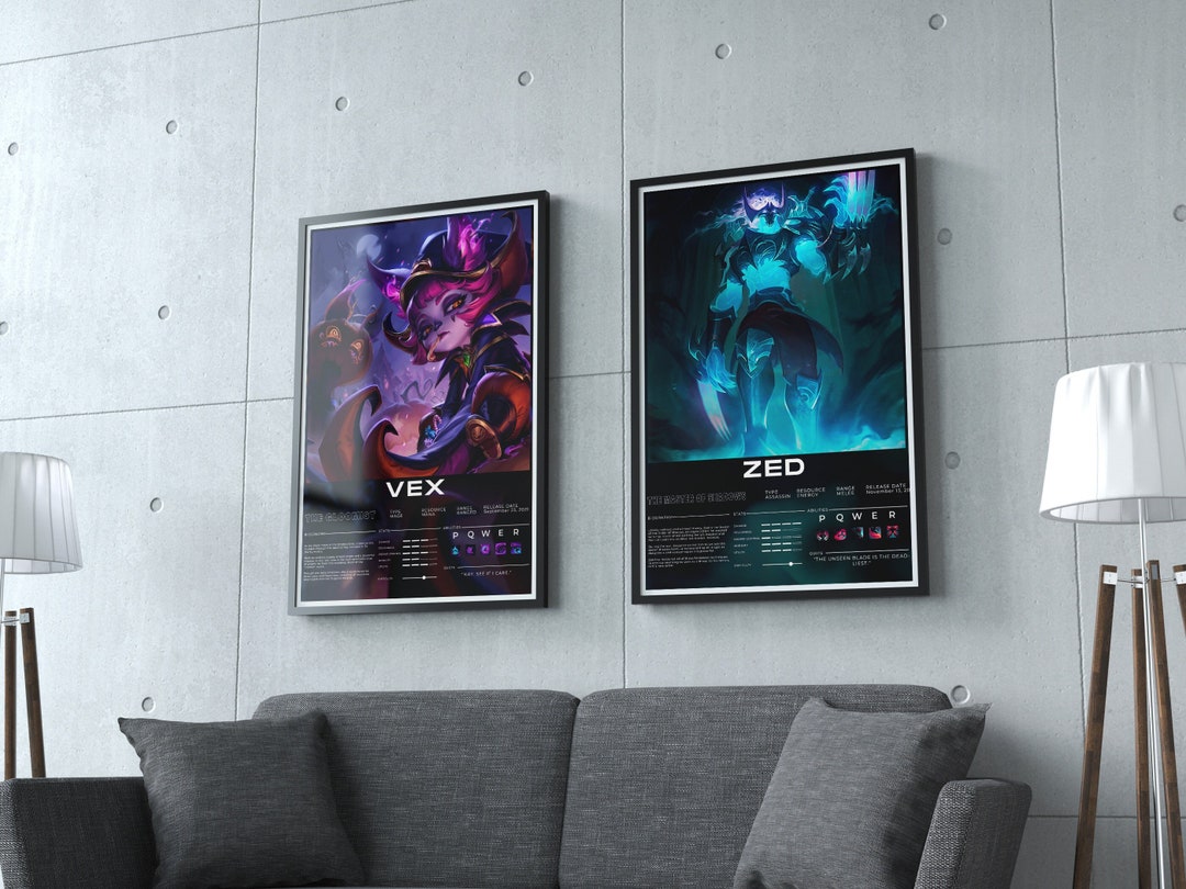Halloween Lol Poster, League Poster, League of Legends Poster, Ahri ...
