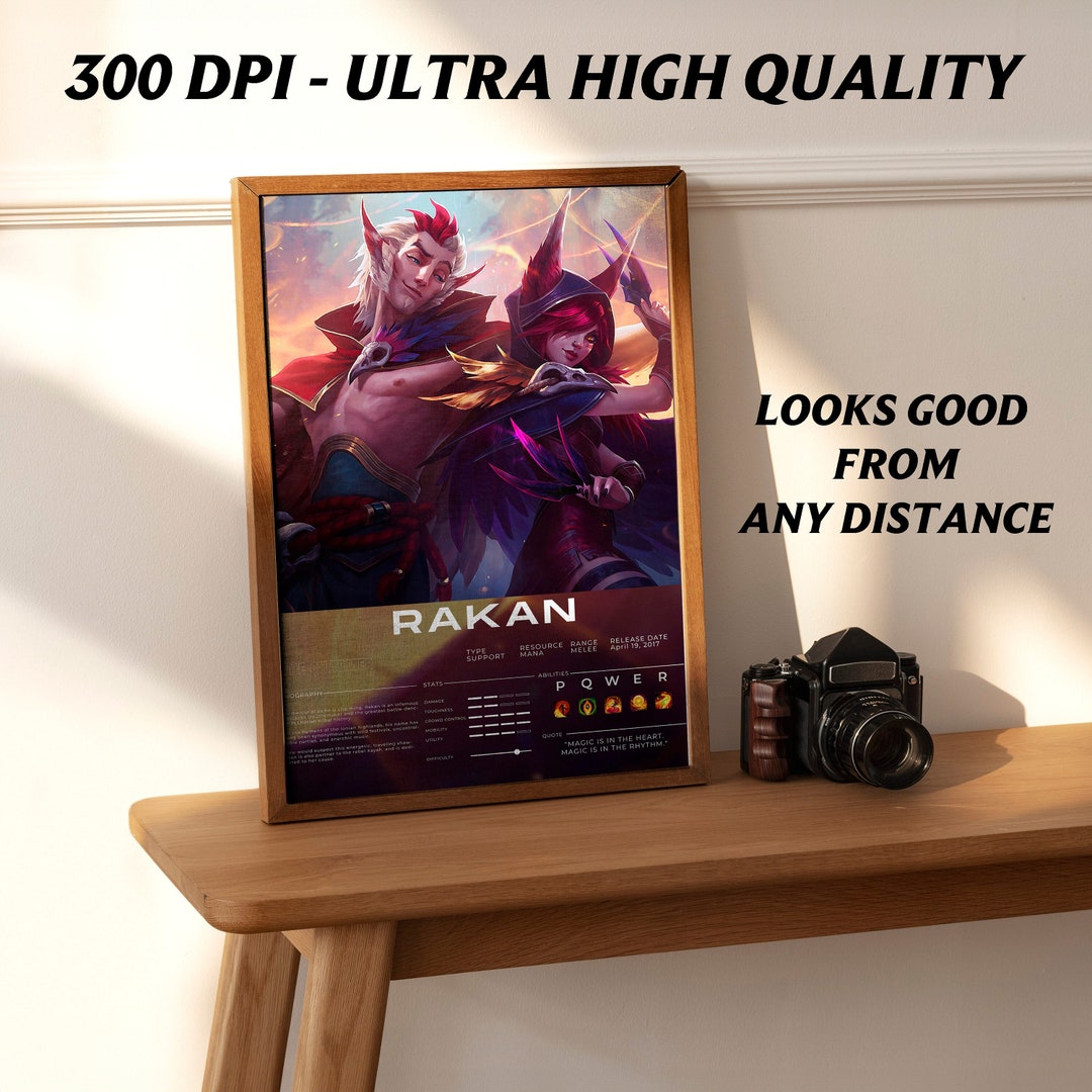 Custom League of Legends Poster Art, Any Champion, Skin, Kaisa, Lux ...