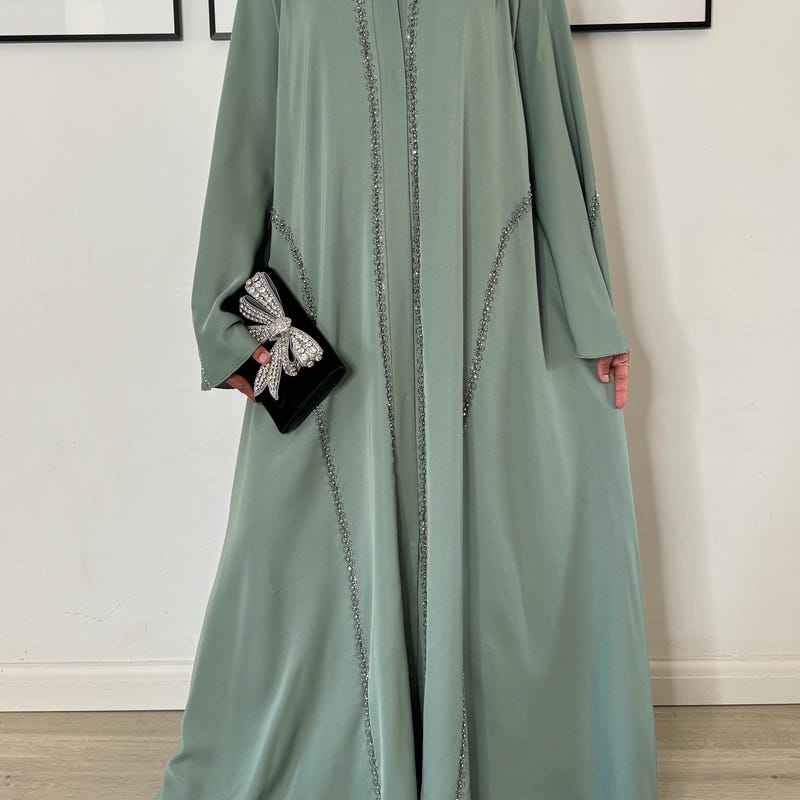 Purple Jilbab Abaya - Etsy UK