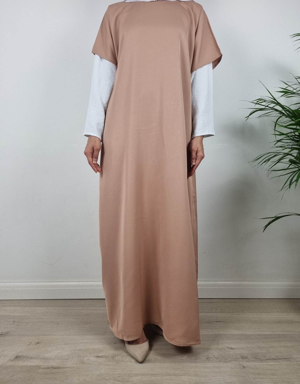 Kurze Ärmel Inner Abaya, Nida Slip Abaya Dubai Abaya - Etsy Schweiz