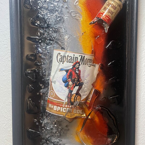 Captain Morgan Art - Etsy