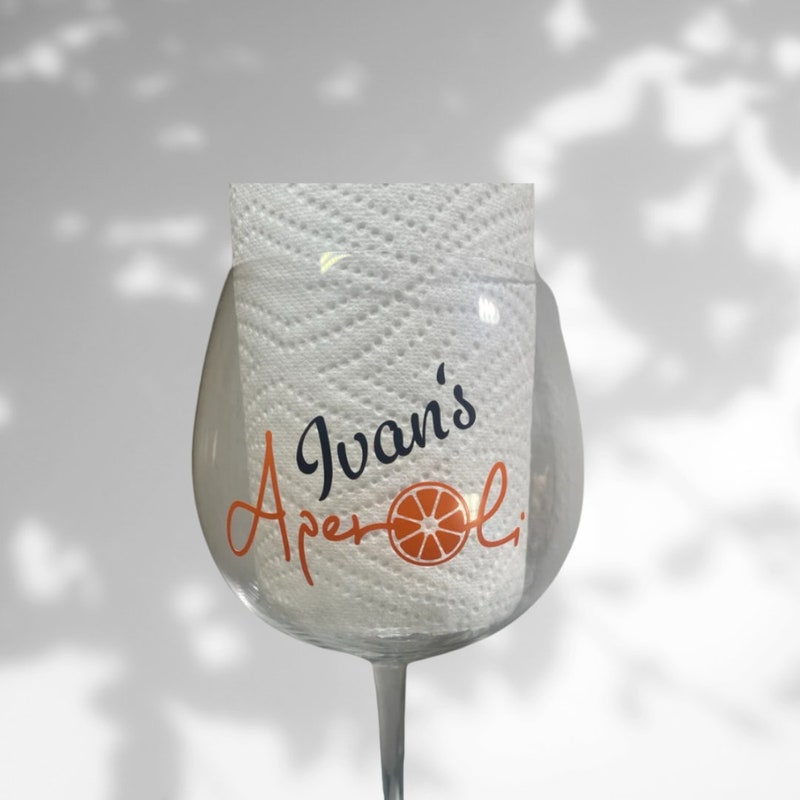 Aperol glas personalisiert - Etsy.de