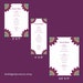 Diwali Editable Diwali Menu Template Menu Template Menu Canva Template ...