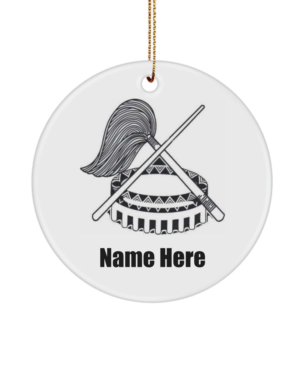 SAMOAN CHRISTMAS ORNAMENT, Pacific Island Culture Decor, Personalised ...