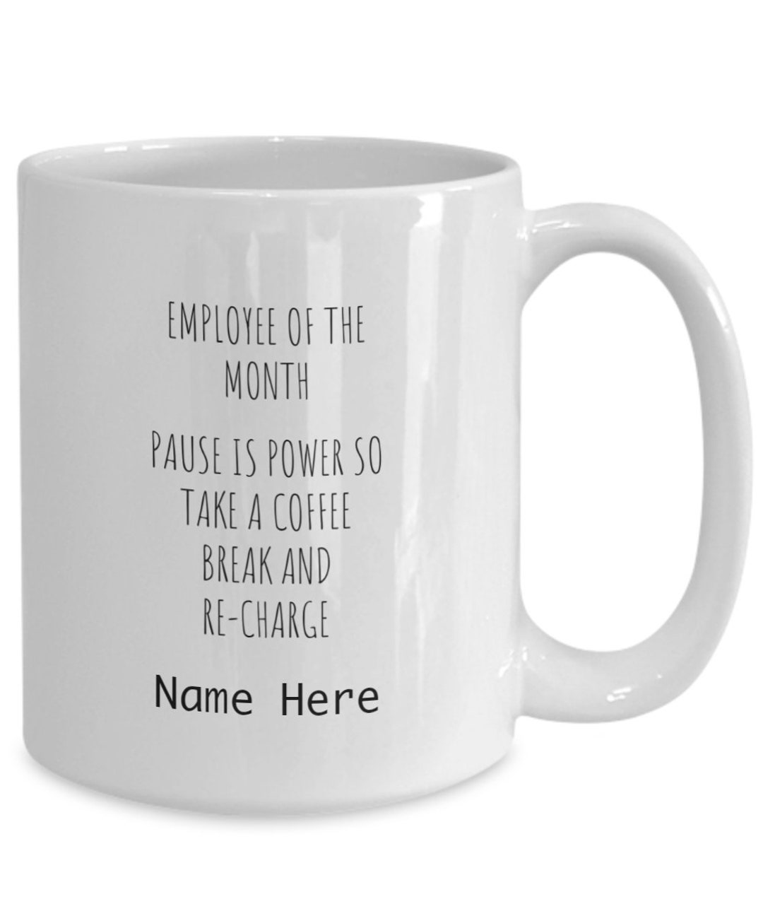 Employee of the Month Coffee Mug, Best Employee Gift, Gift for Best ...