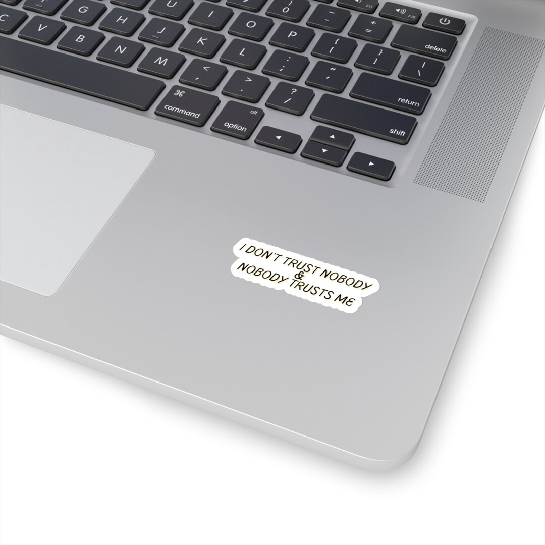 Taylor Swift Sticker I Dont Trust Nobody and Nobody Trusts Me - Etsy