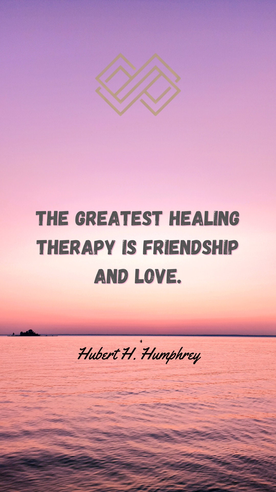 Healing Quotes Sunset Design bundle of 5 - Etsy