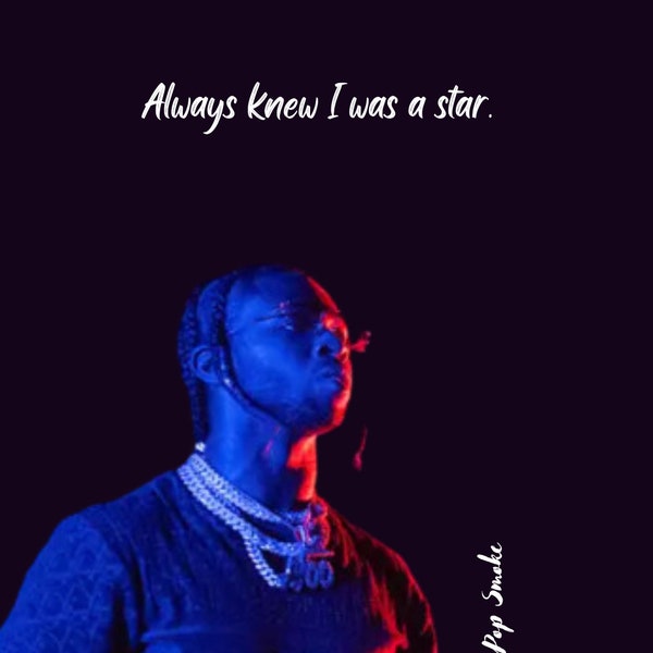 Pop Smoke Poster - Etsy