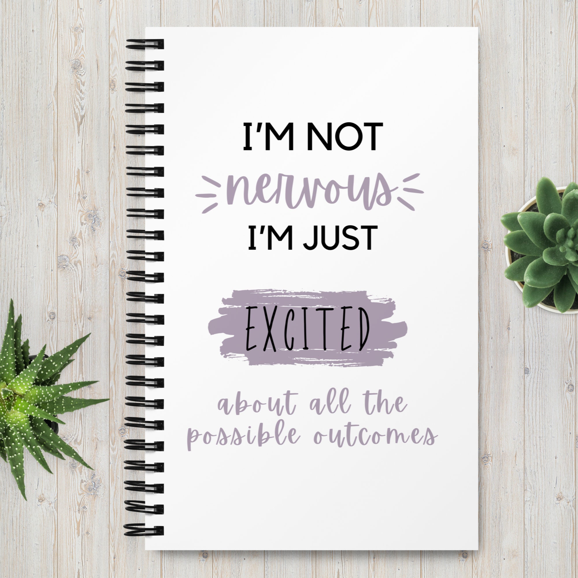 Mental Health Awareness Notebook, Anxiety Nervous Self Care Journal ...
