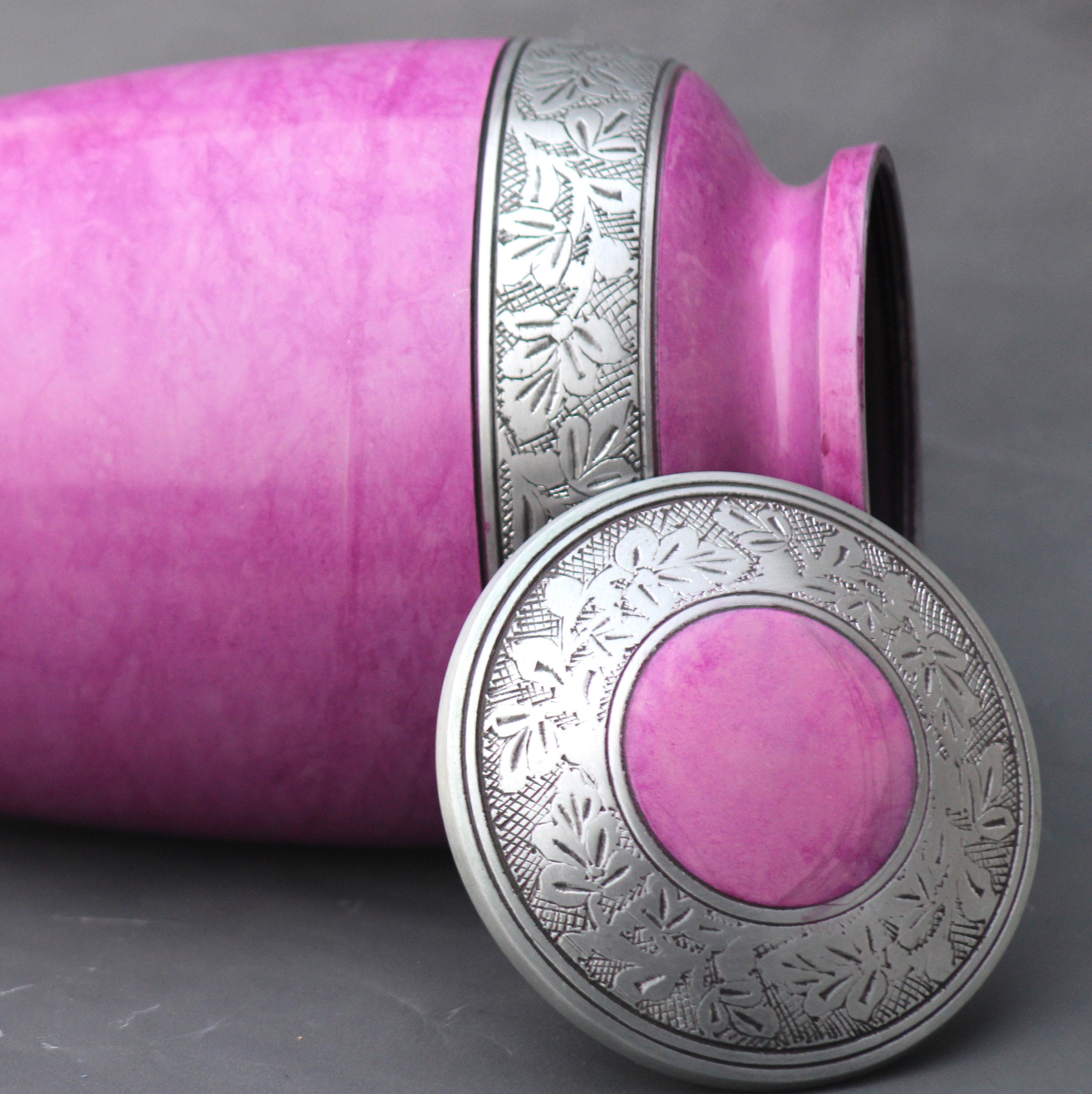 Royal Pink Cremation Urn for Human Ashes Urn for Ashes Large - Etsy