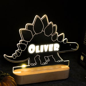 Custom Night Light Personalized Night Light Custom Name Night Light ...